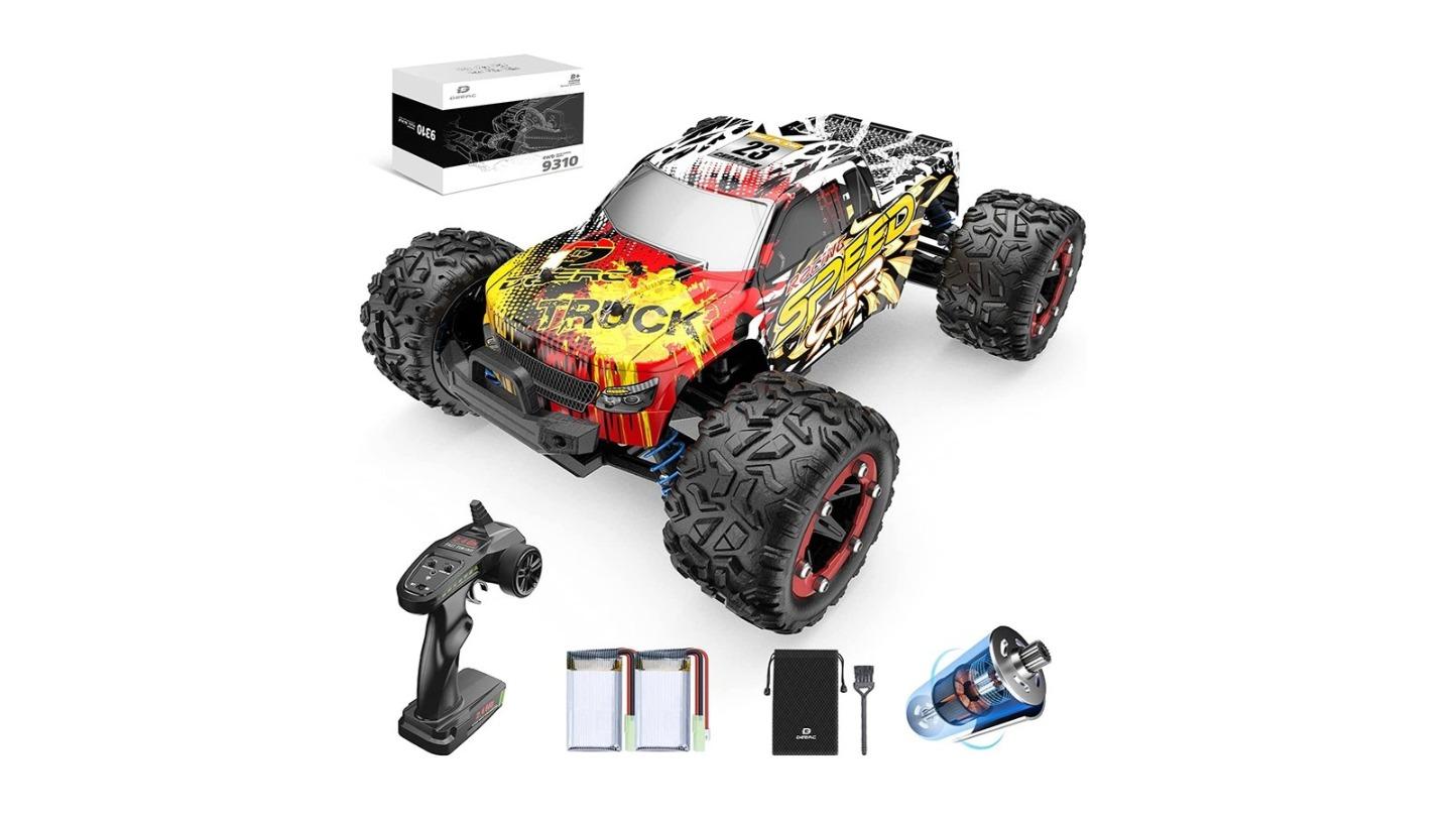 Deerc 9310 High Speed Remote Control Car Off Road 4WD Monster Truck ...