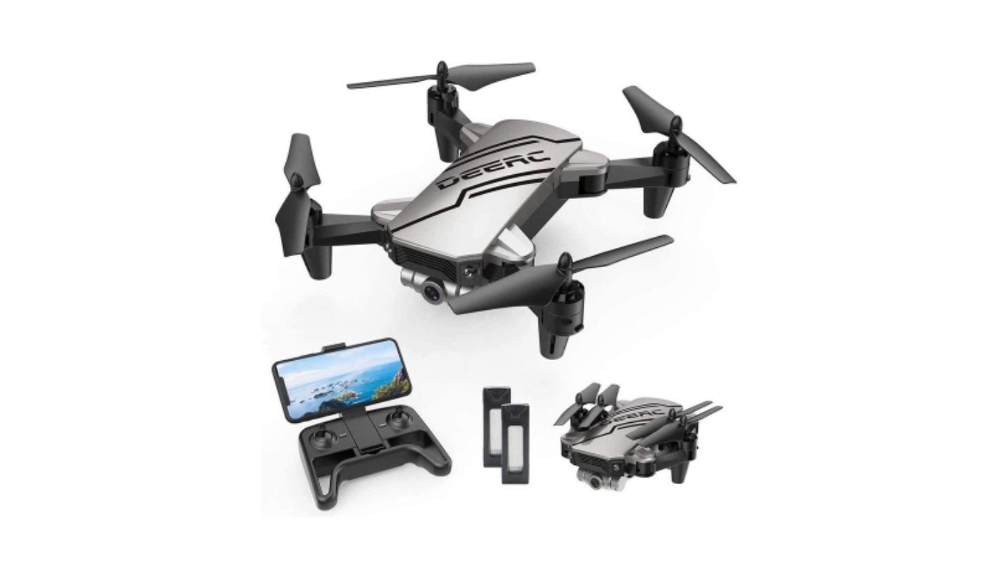 Deerc D20 Mini Drone with 720P HD FPV Camera Remote Control 2 Battery ...