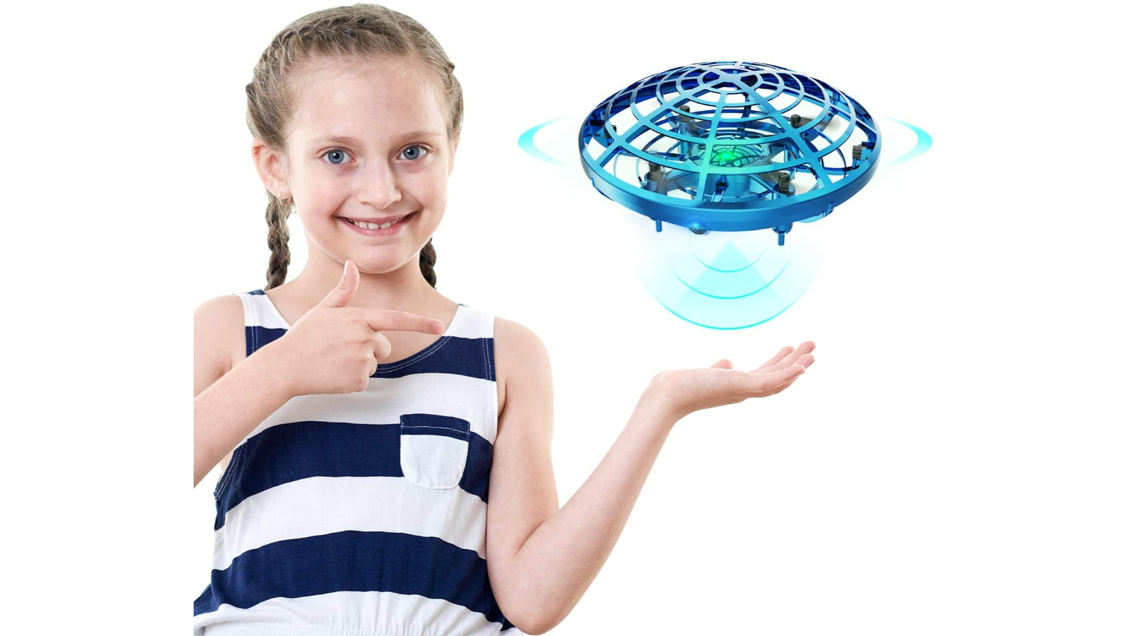 Deerc Mini UFO Flying Ball Helicopter Toy | Harvey Norman