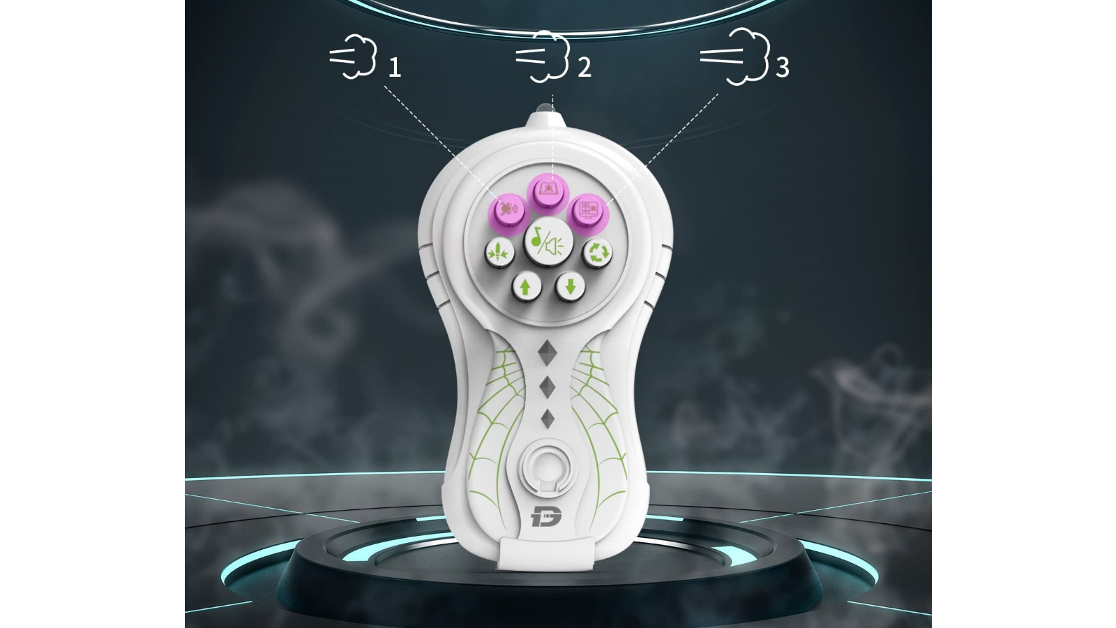 Deerc Remote Control Spider Robot with Spray and Light Toy | Harvey Norman