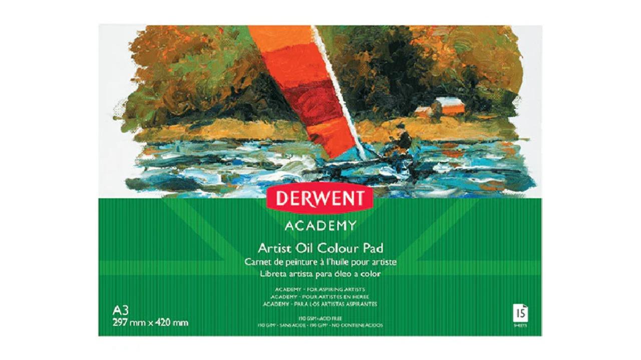 Derwent A3 15 Sheet Academy Artist Oil Paint Pad | Harvey Norman
