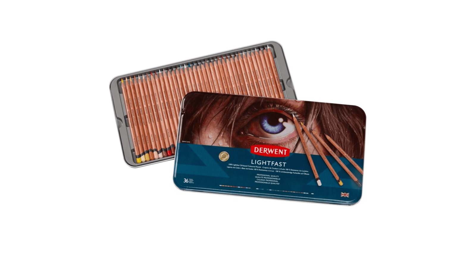 Derwent 36 Professional Lightfast Colour Pencil | Harvey Norman