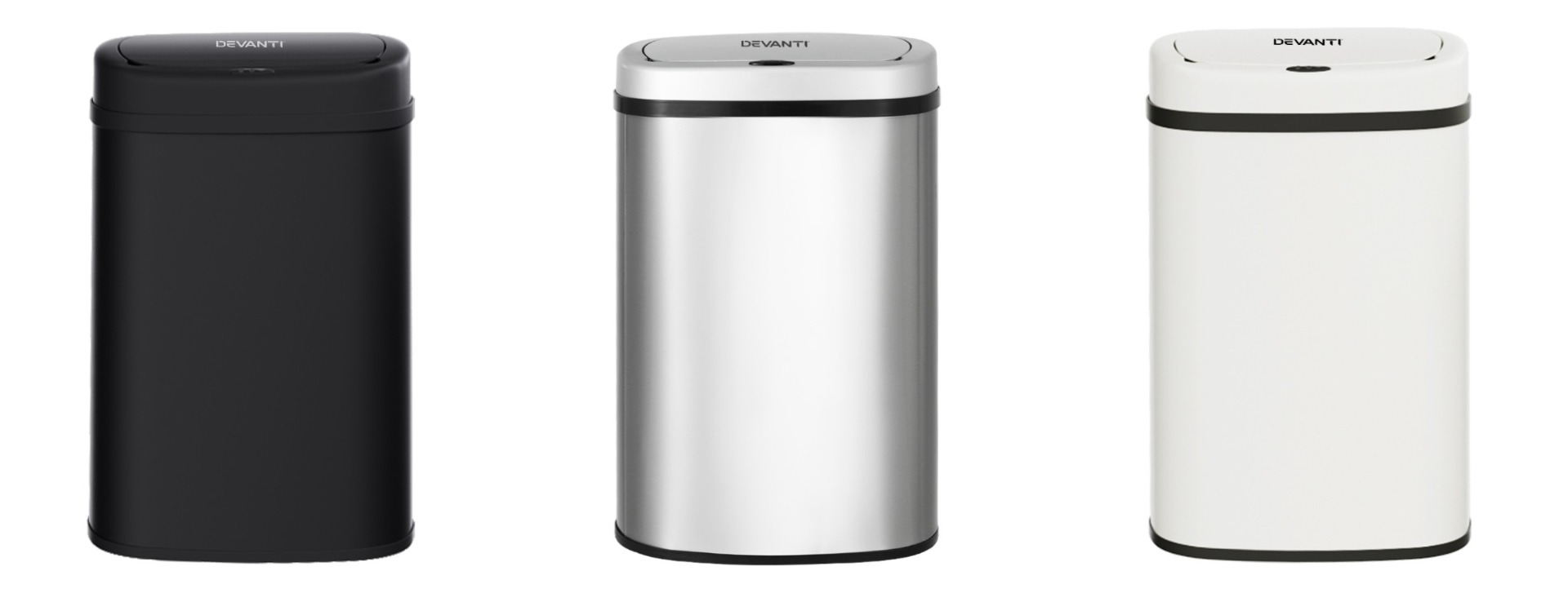 Devanti Touch Free Sensor Bin | Harvey Norman
