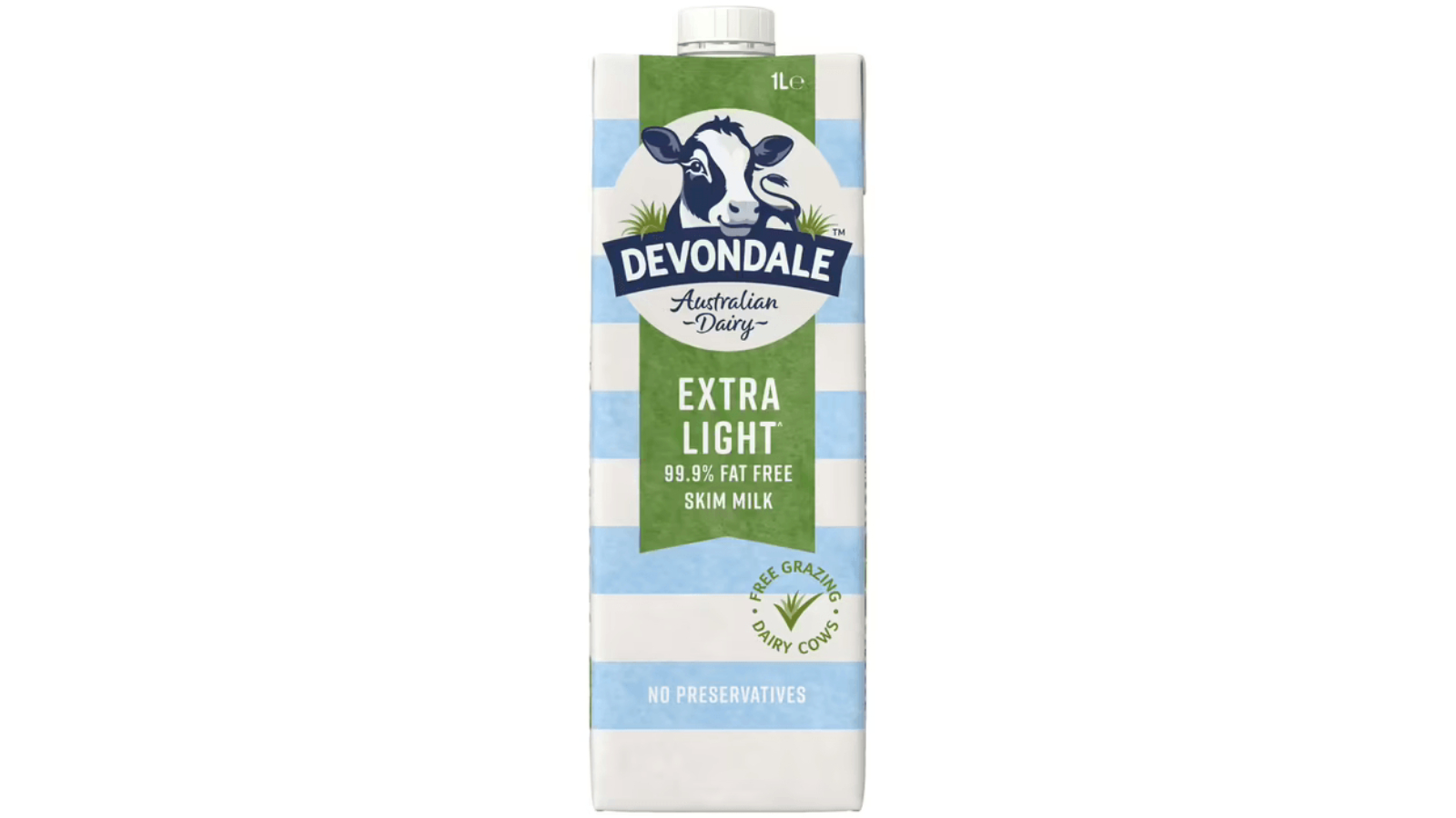 Devondale 1 Litre Extra Light Long Life UHT Skim Milk - Box of 10 ...
