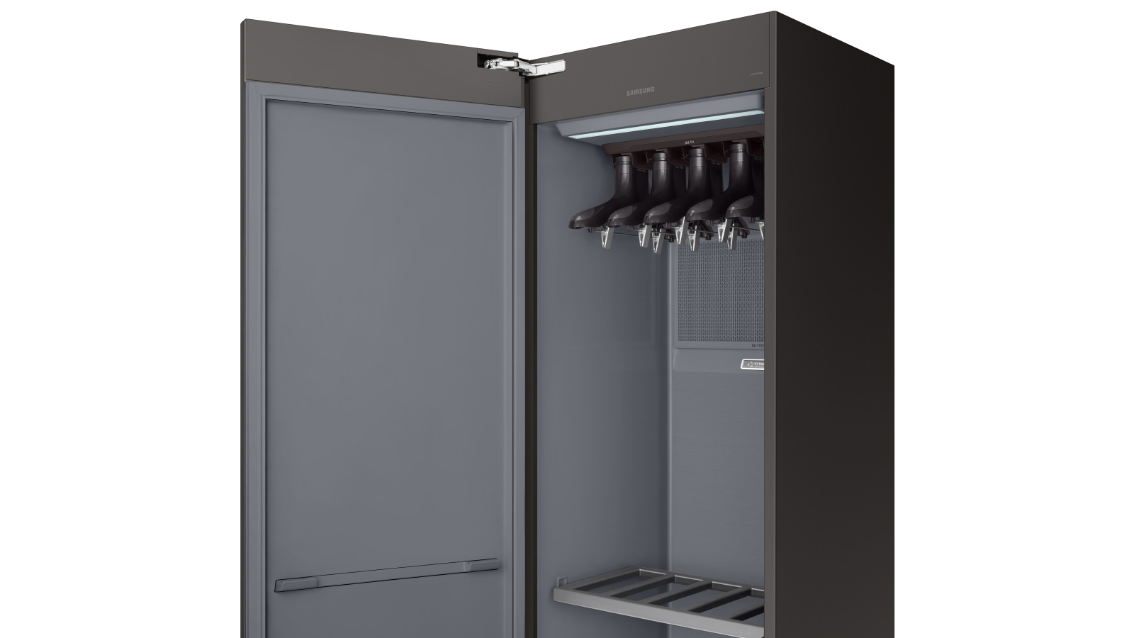 Samsung Bespoke AirDresser Grand Clothing Care System - Crystal Mirror ...