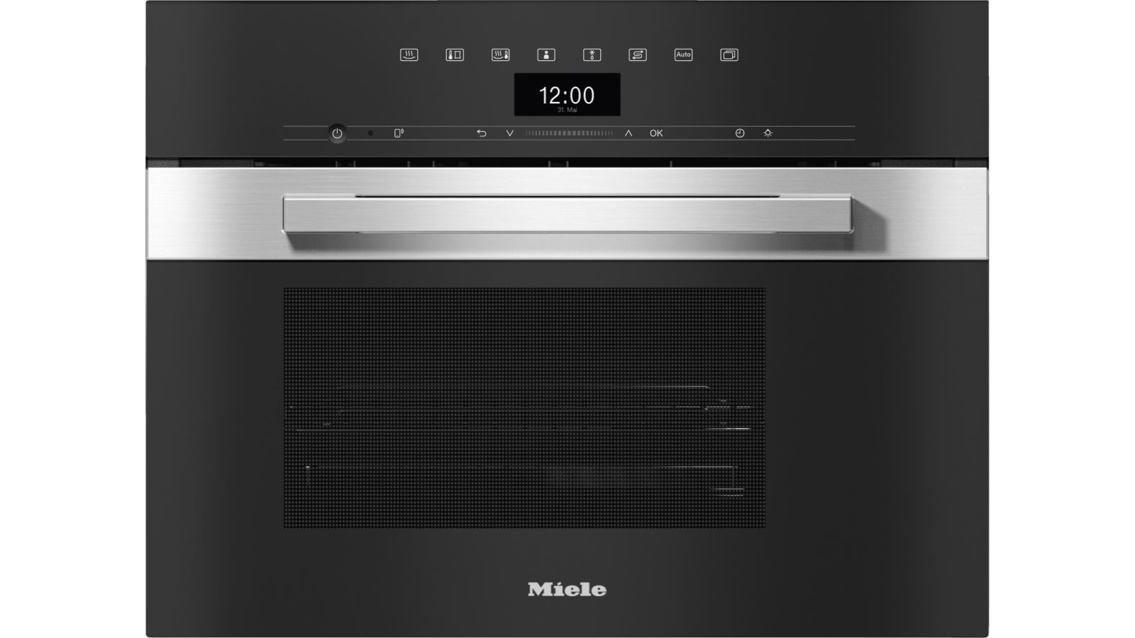 Miele DG 7440 Pureline Built-in Steam Oven - Clean Steel | Harvey Norman