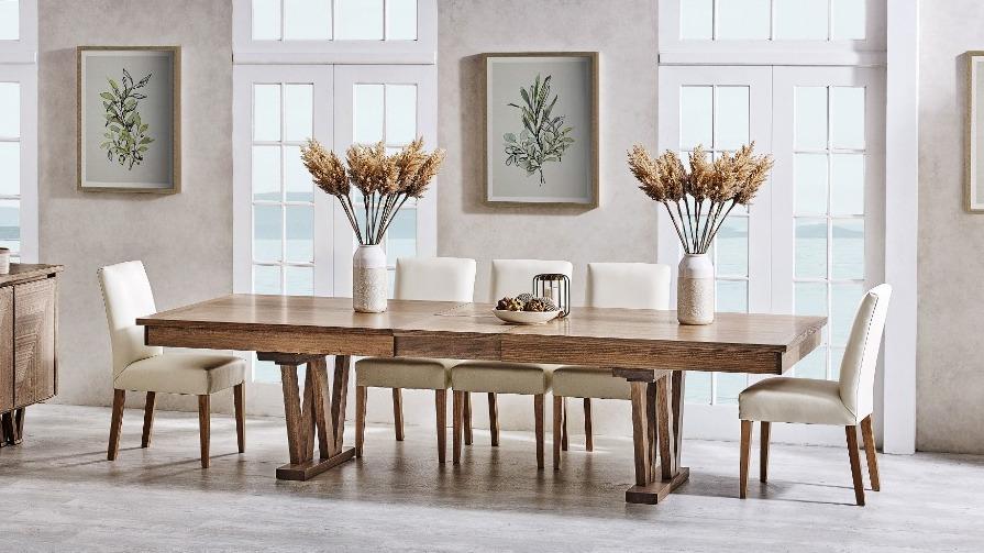 Wentworth Triple Extension Dining Table | Harvey Norman