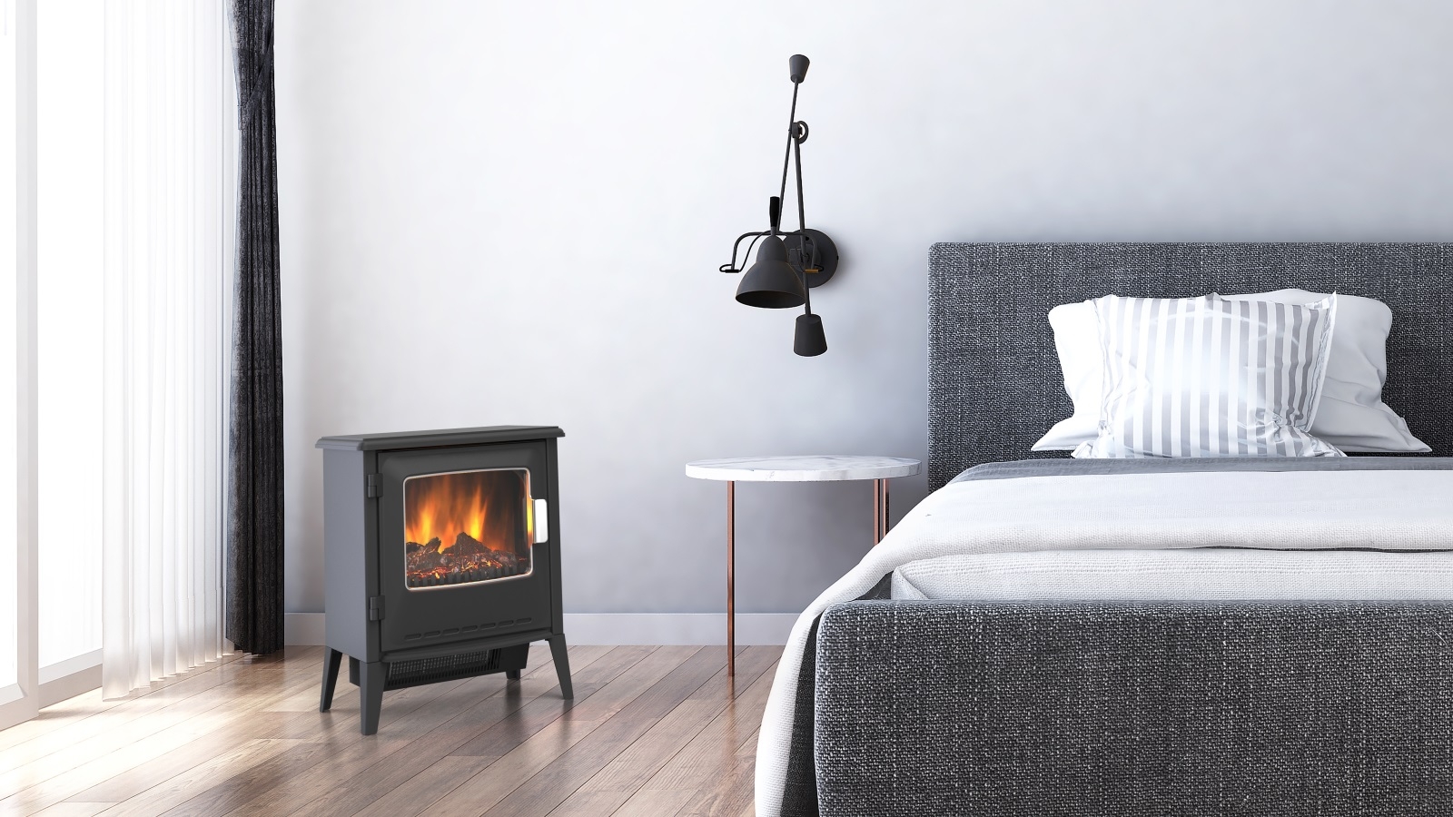 Dimplex Riley 2kW OptiFlame Electric Fire | Harvey Norman