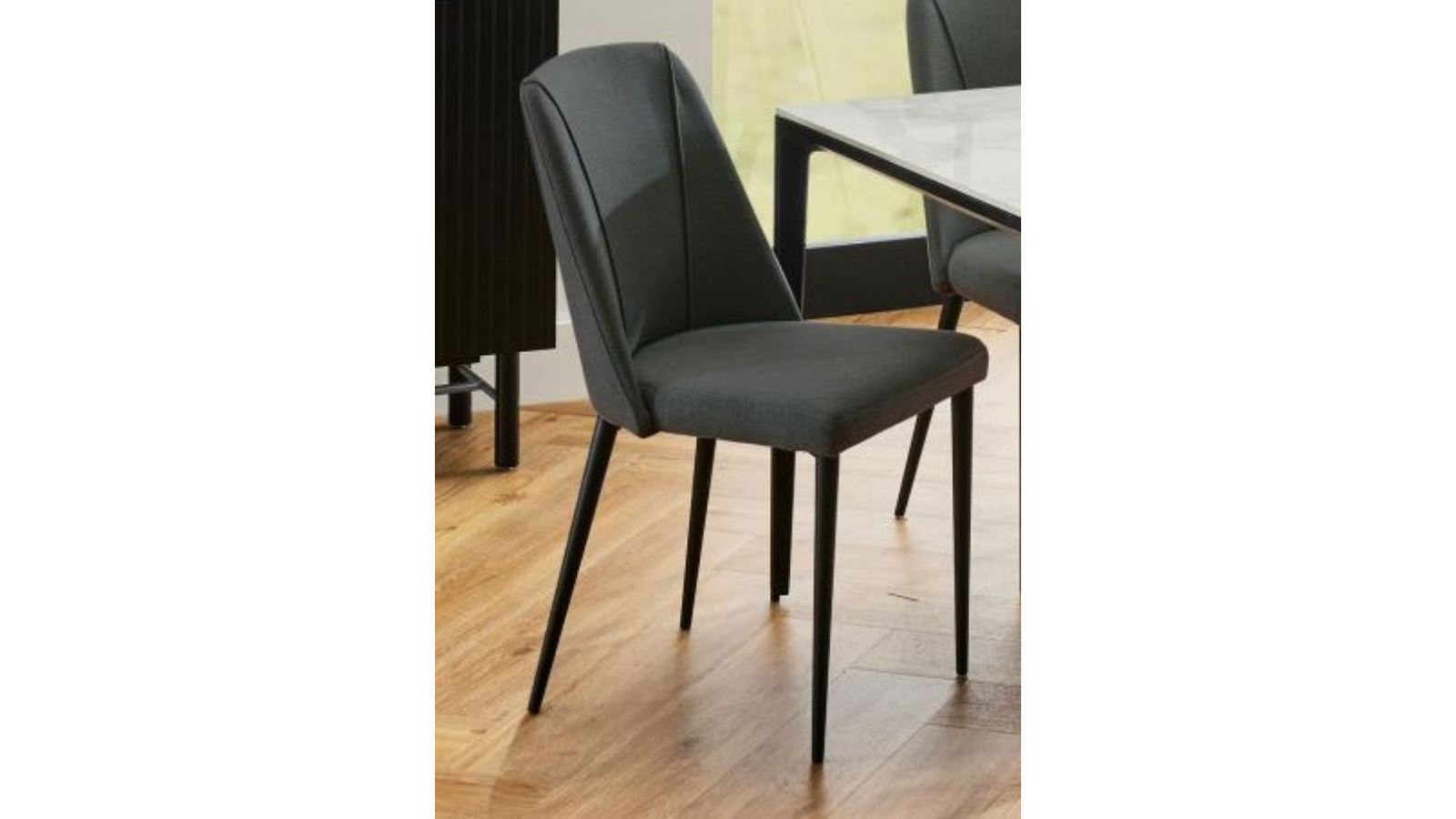 Cosmo Grey PU Dining Chair | Harvey Norman