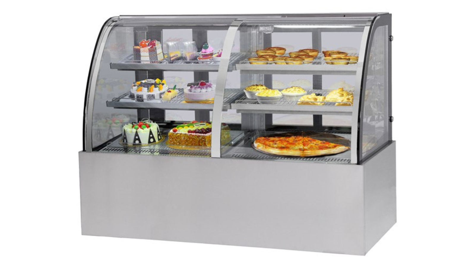 CG' Commercial Dual Chilled and Heated 150cm Display Cabinet | Harvey ...