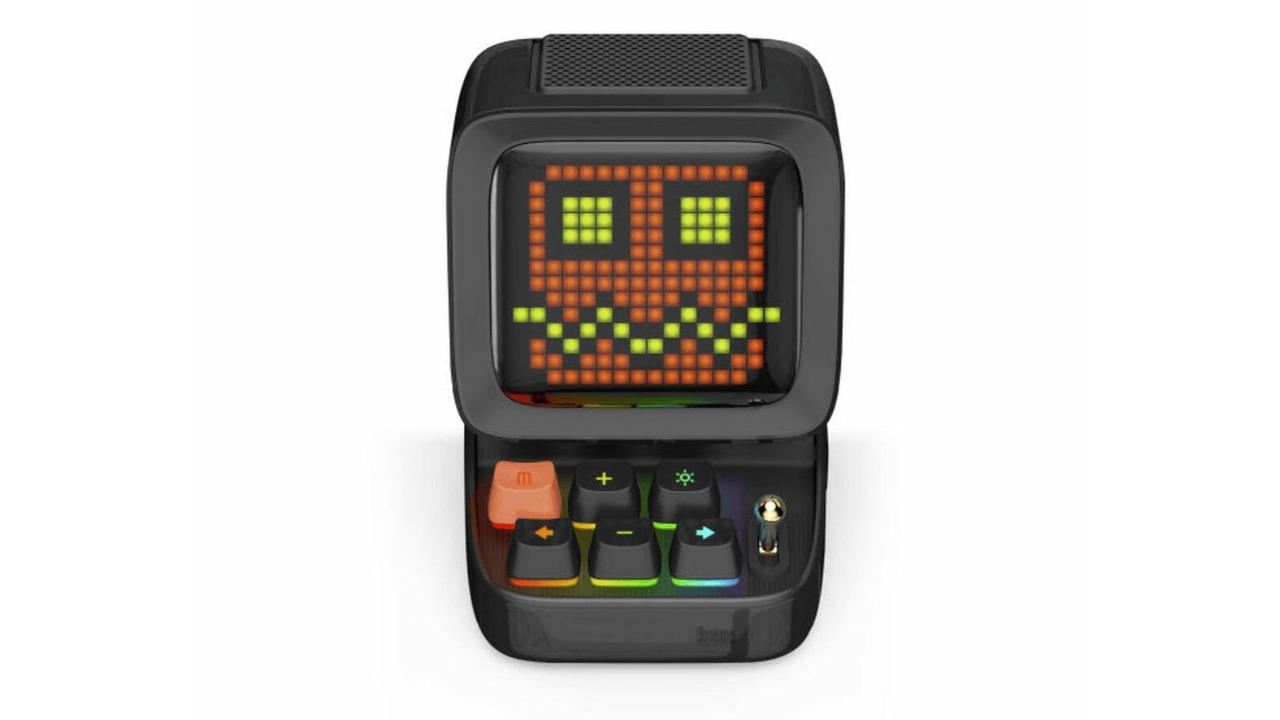 Divoom Ditoo Plus Pixel Art Display Bluetooth Speaker - Black | Harvey ...