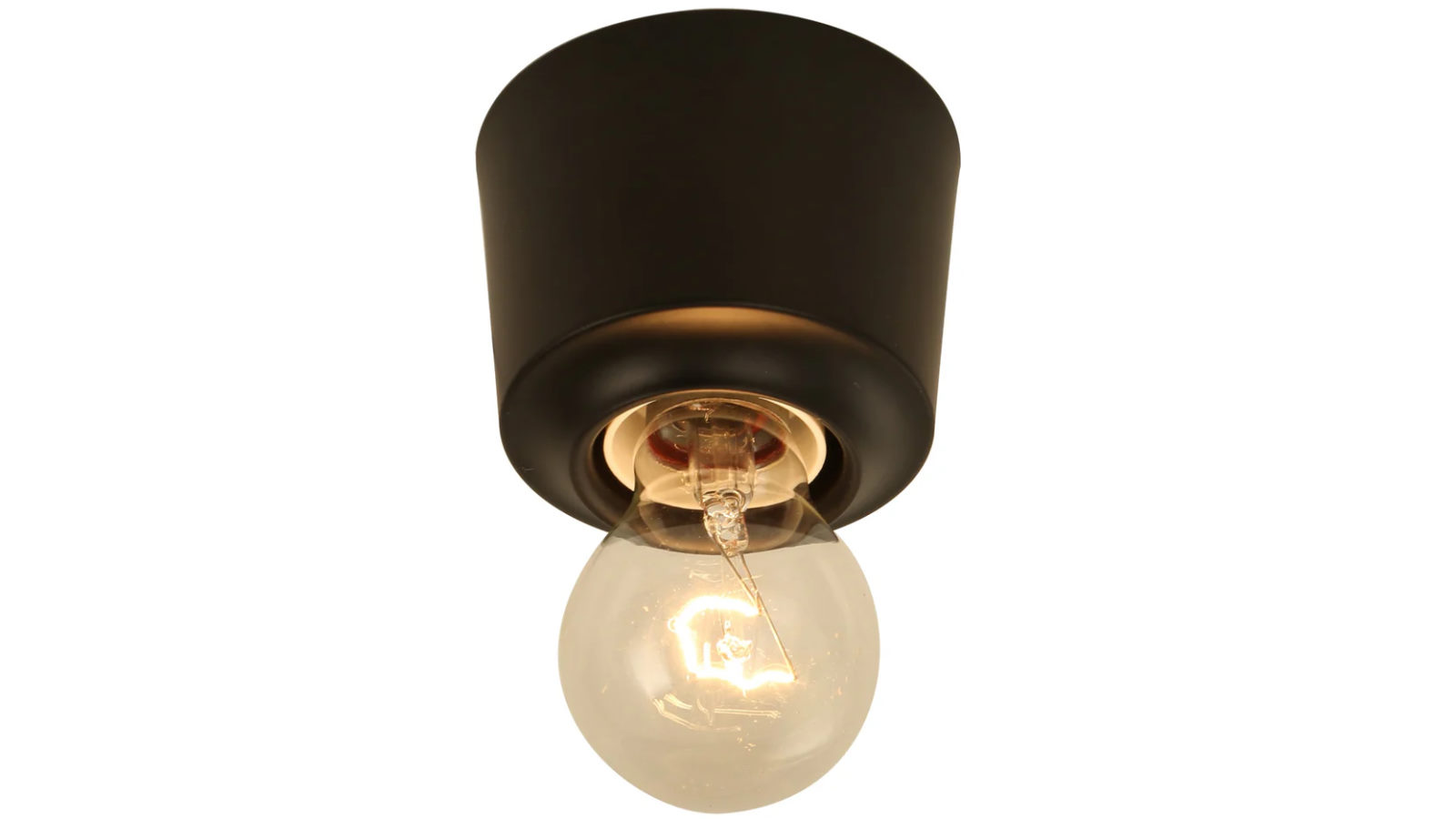DIY Batten Light Fix Ceiling Cover - Black | Harvey Norman