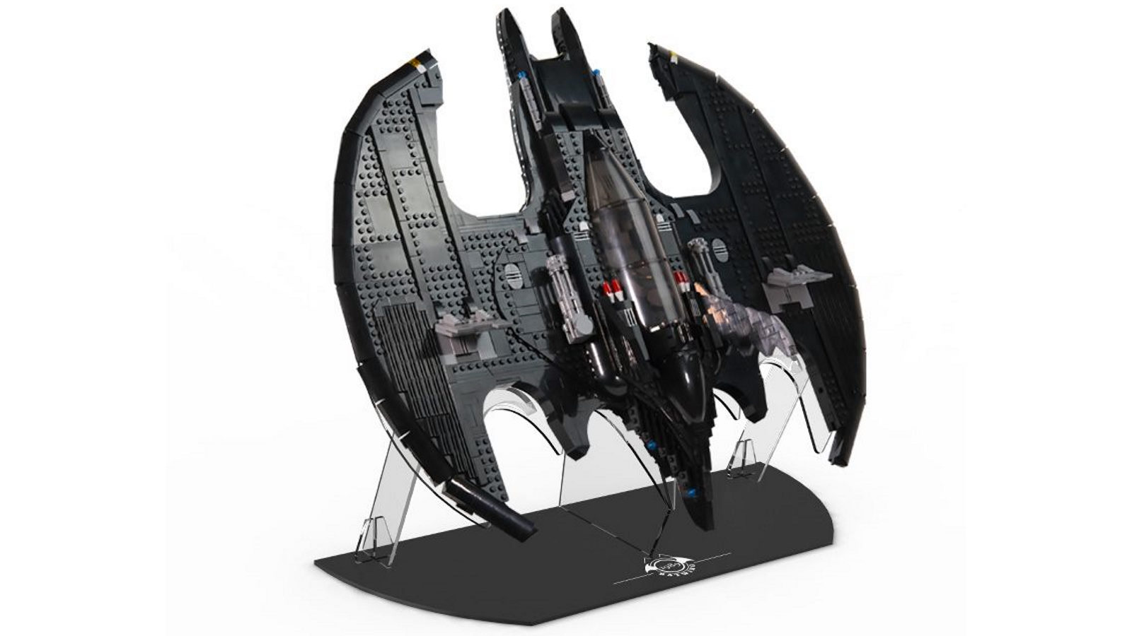 Display King Acrylic Display Stand for LEGO 1989 Batwing | Harvey Norman