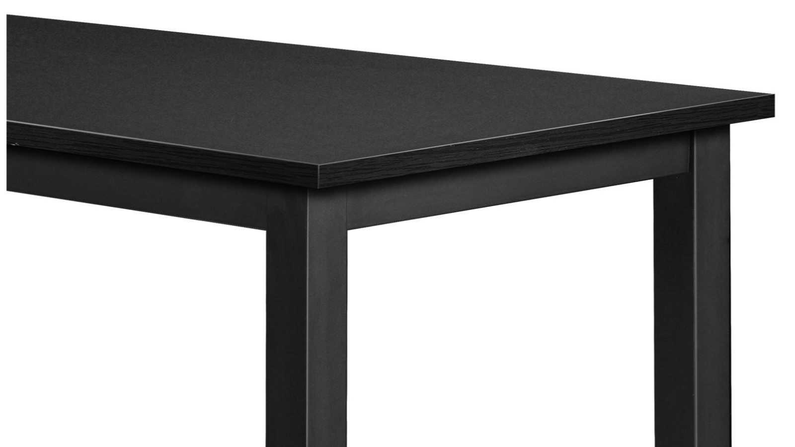 Oikiture 120cm Computer Desk - Black | Harvey Norman