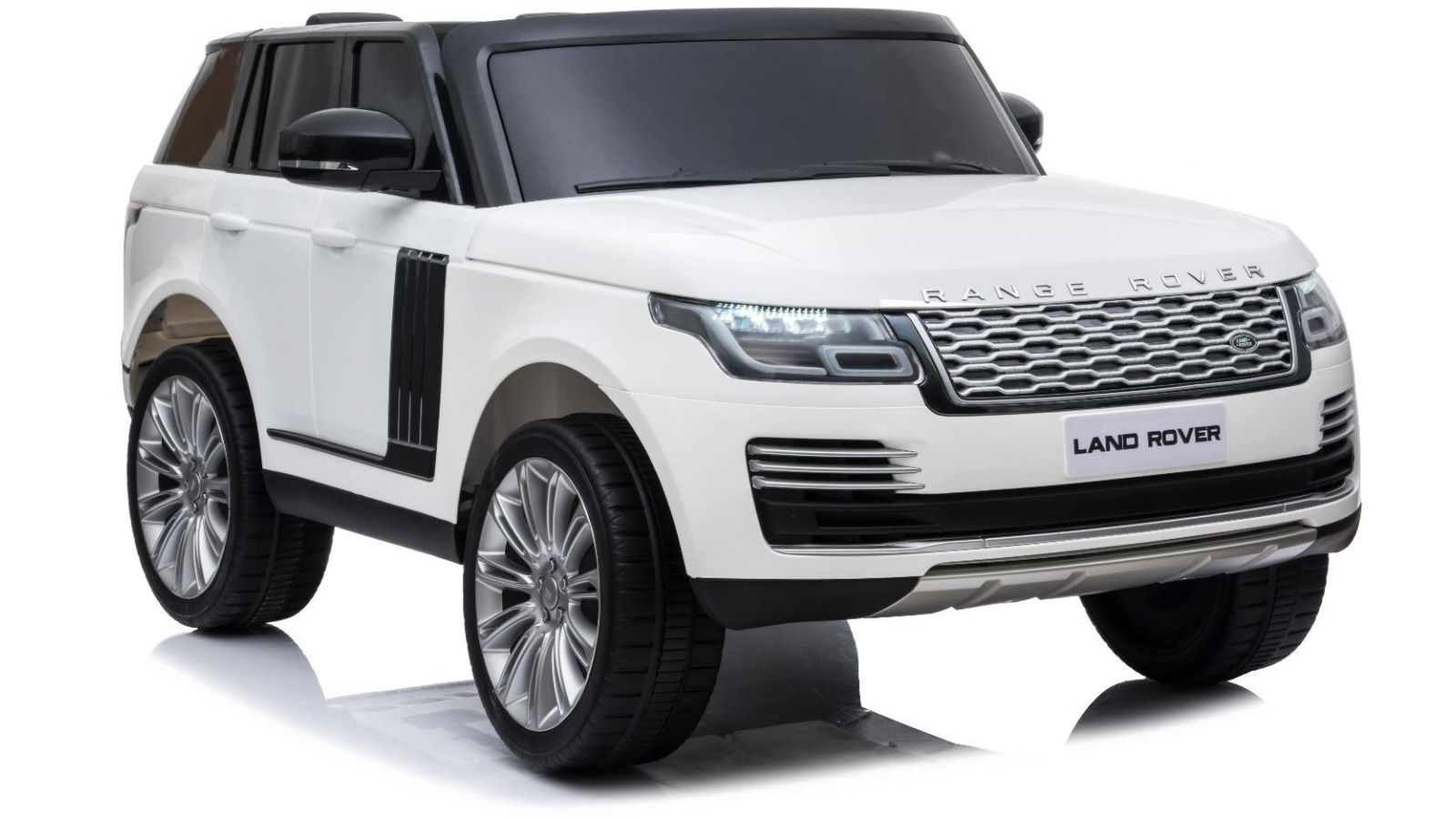 All 4 Kids Licensed Double Seat Land Rover Kids Ride On Car with RC ...