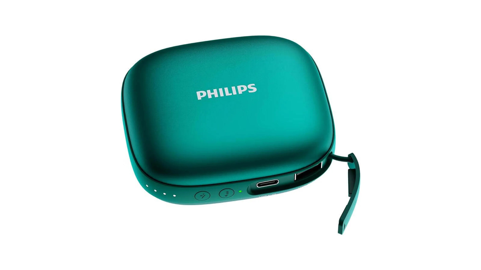 Philips 5200mAh Hand Warmer Power Bank - Green | Harvey Norman