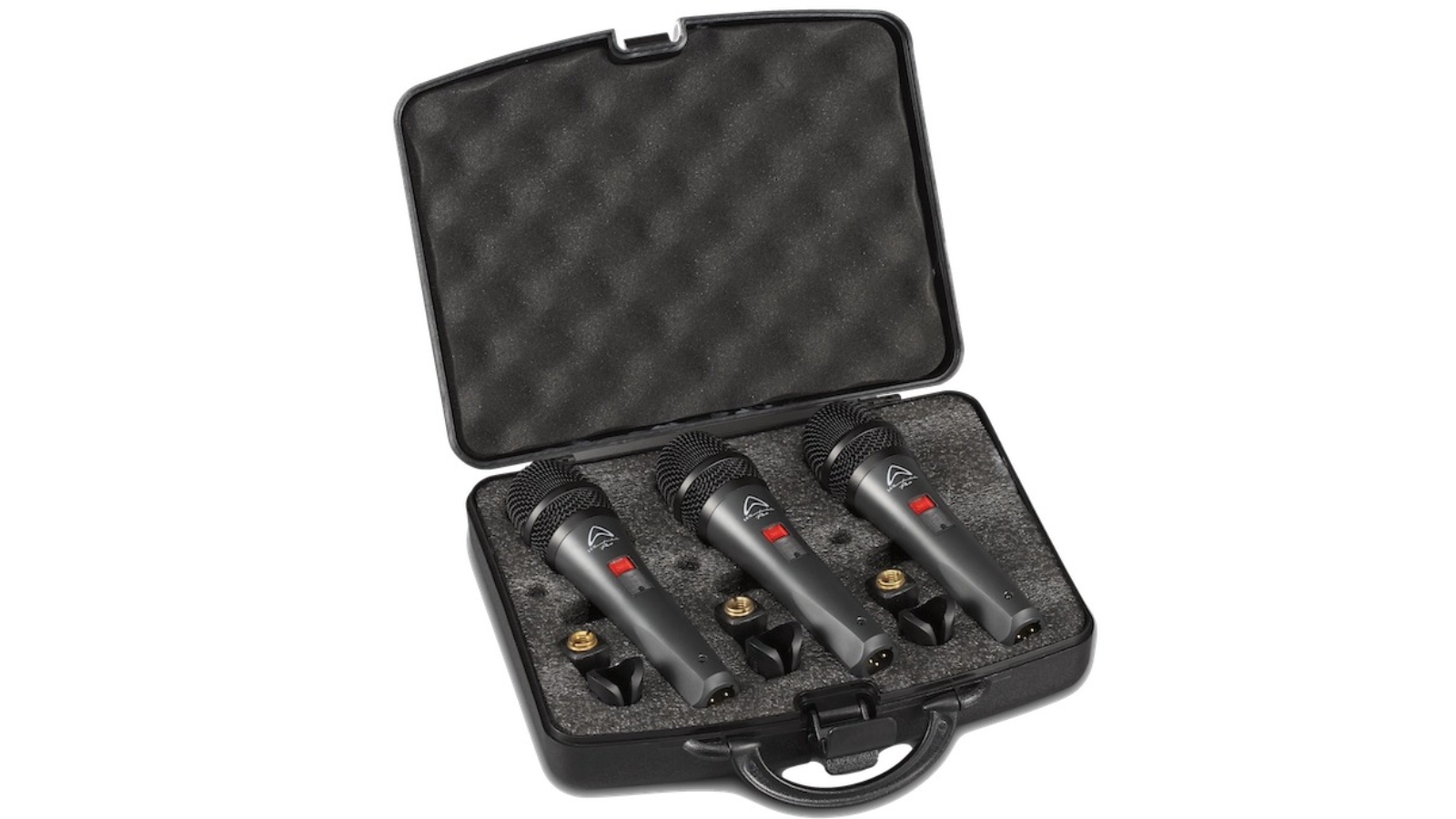 Wharfedale Pro DM5.0S dynamic microphones with a carry case - 3 Pack ...