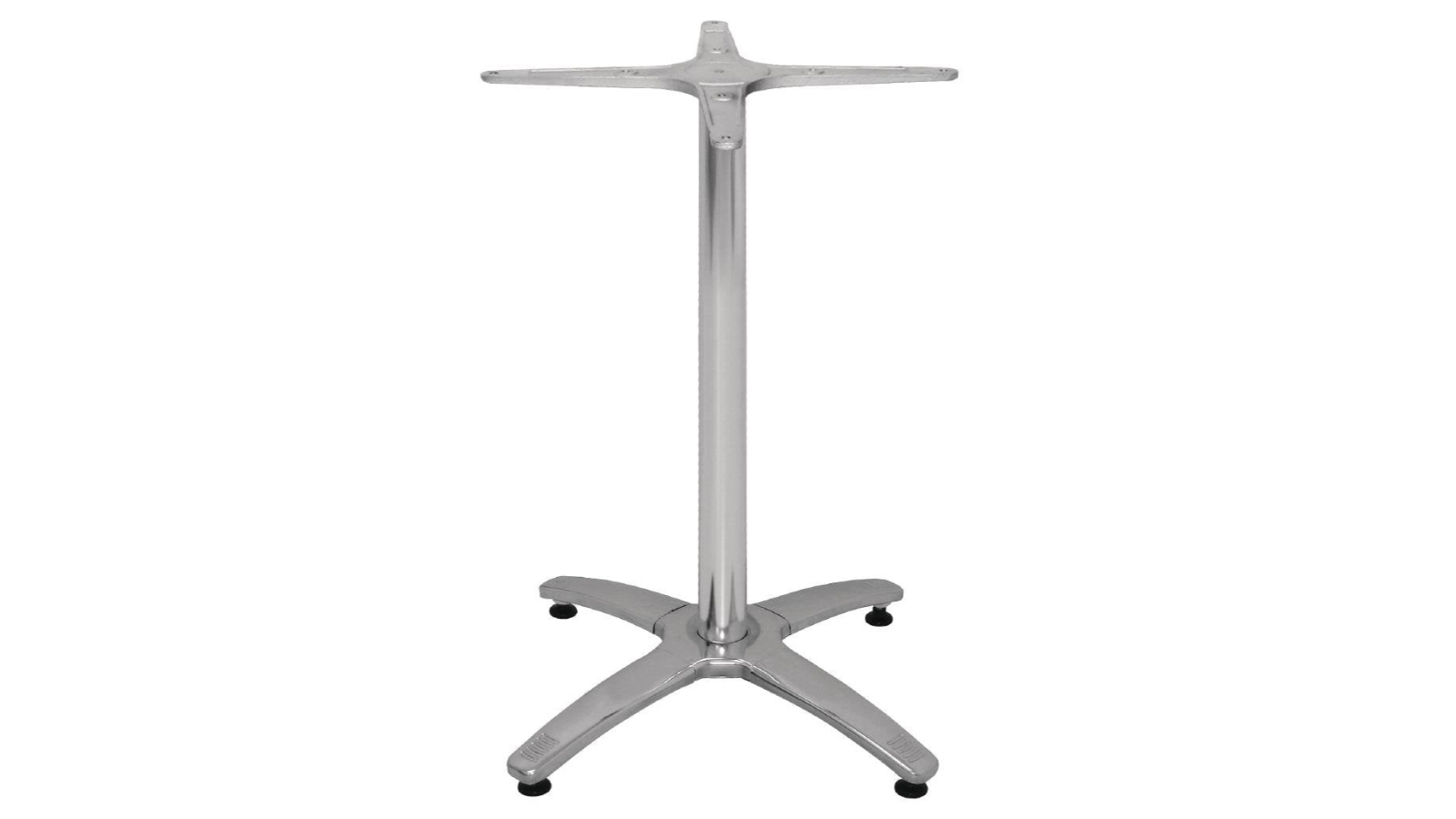 Bolero Aluminium 4 Leg Cafe Table Base | Harvey Norman