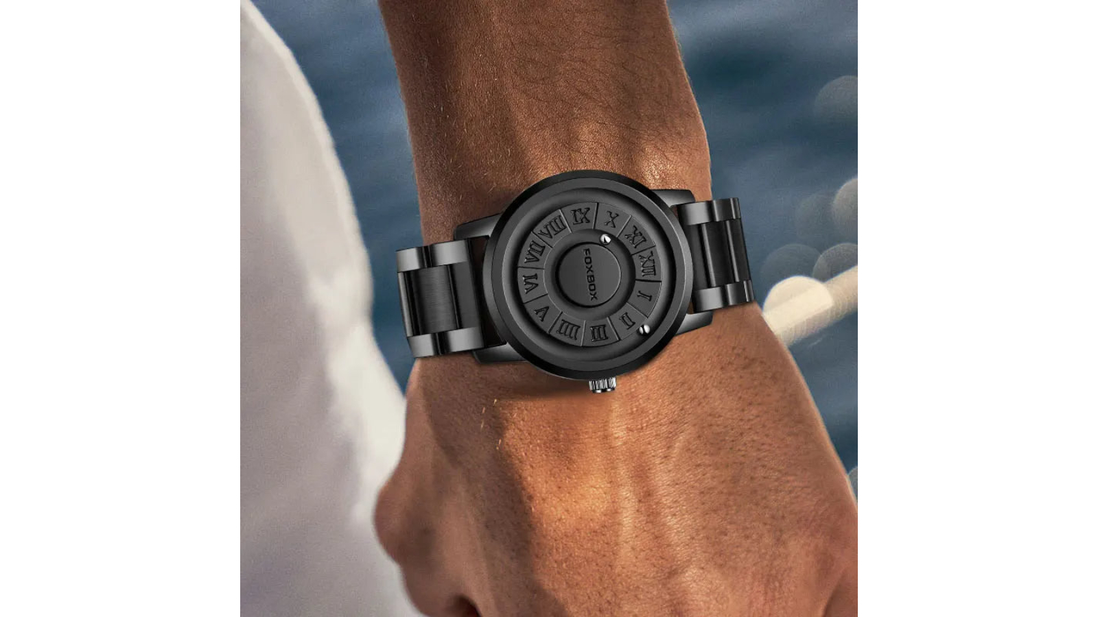 Kangaroo Fitness Men's Magnetic Floating Ball Pointer Quartz Watch ...