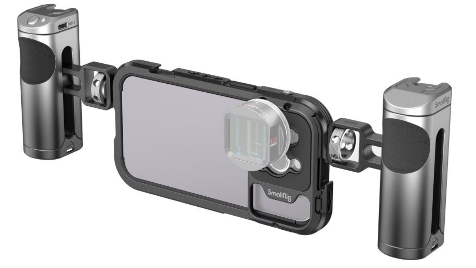 SmallRig iPhone 14 Pro Mobile Video Cage Dual Handheld Kit | Harvey Norman