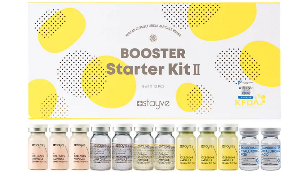 Stayve Booster Starter Kit 2 (Microneedling Ampoule) | Harvey Norman