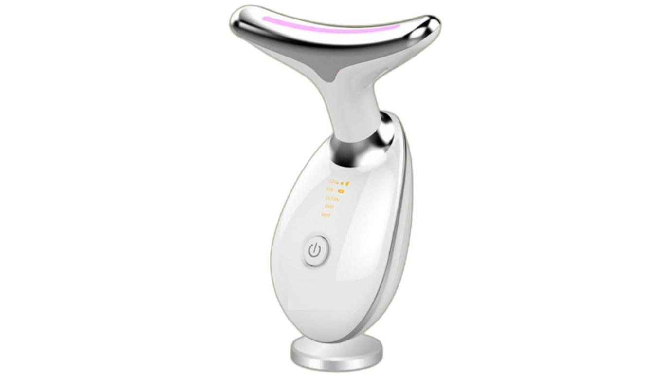 Femvy 3-in-1 Lifting LED Light Microshape Face/Neck Therapy Sculpting ...