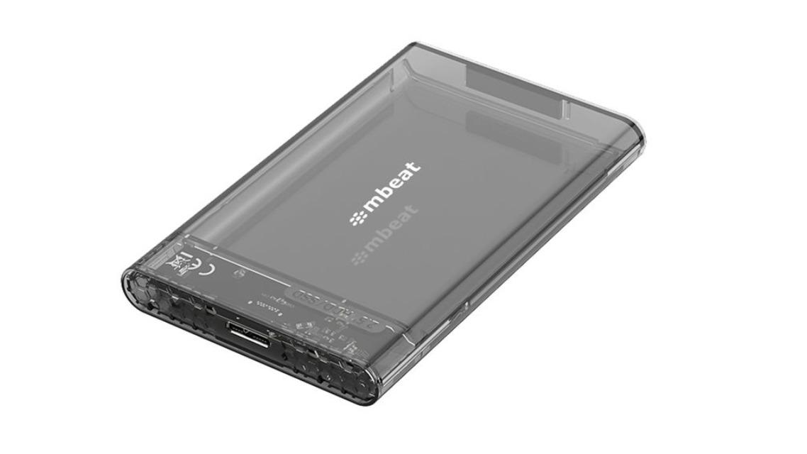 MBeat A1 3.0 2.5inch SATA HDD Enclosure See-Through Tool Free USB ...