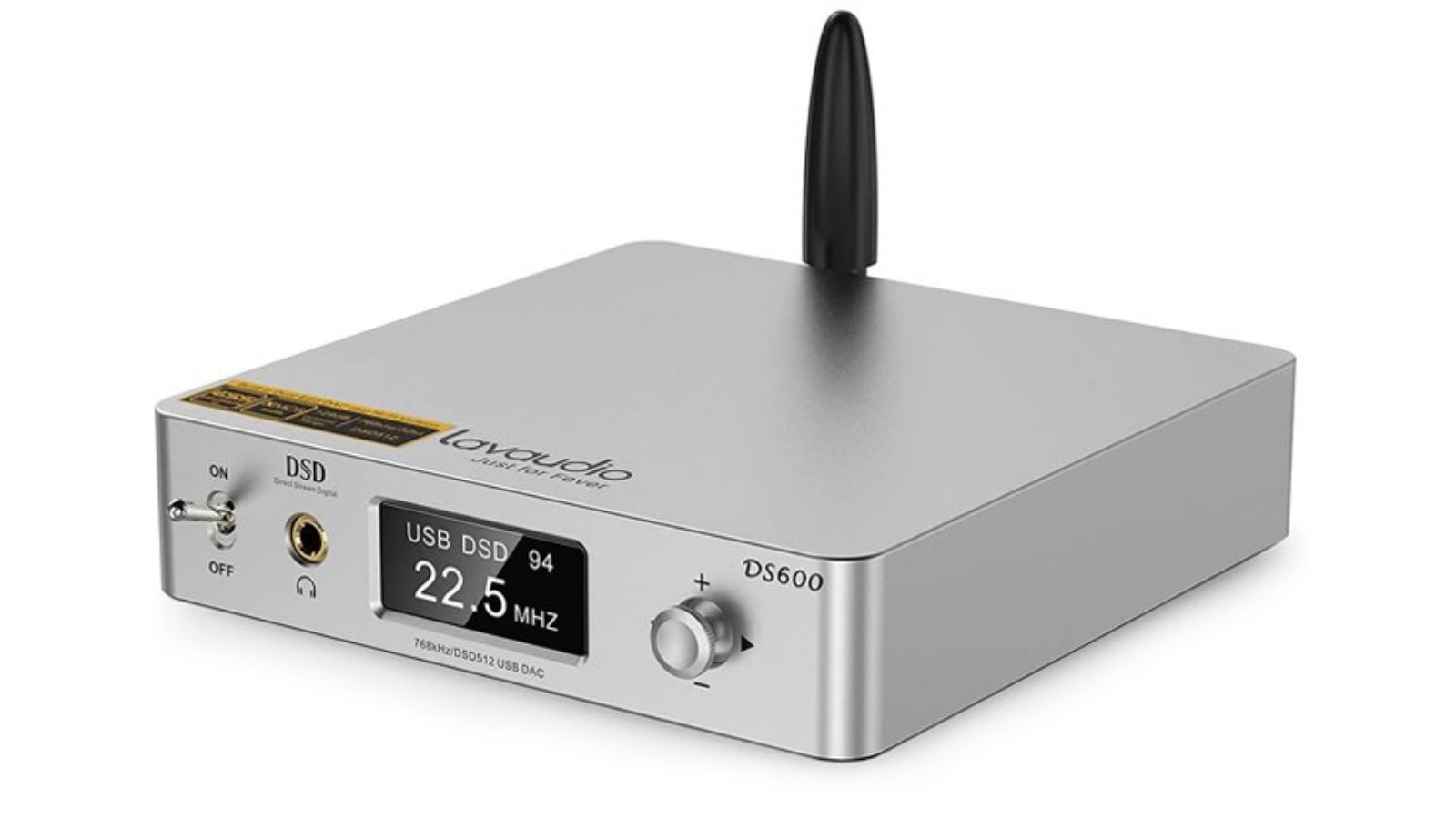 Lavaudio DS600 HiFi DAC and Headphone Amplifier Bluetooth 5.0 - Silver ...