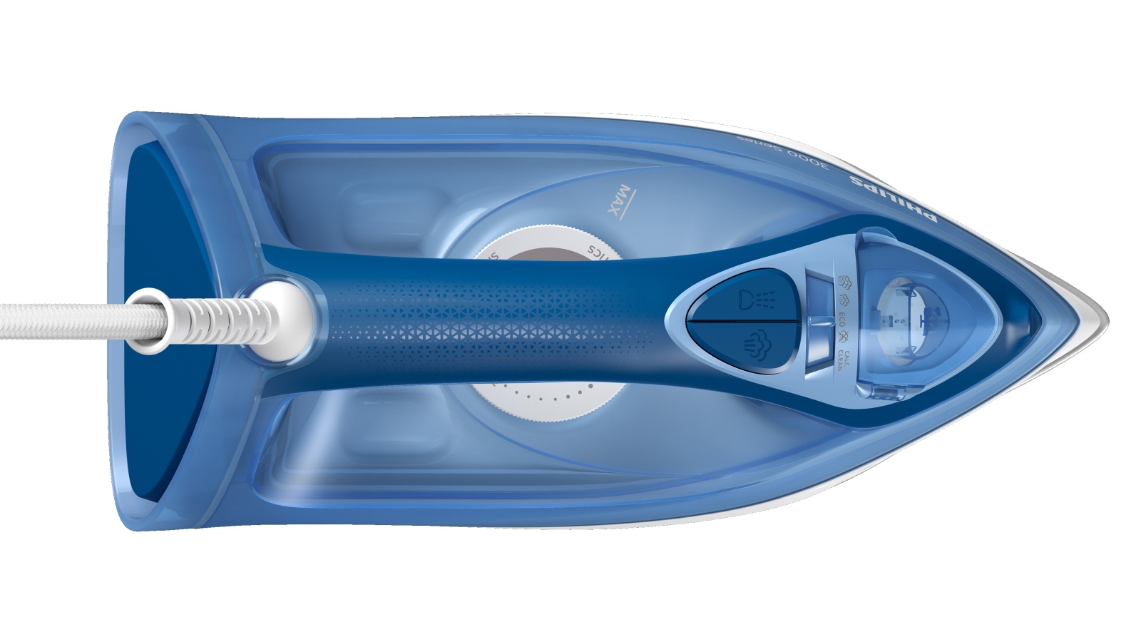 Philips 3000 Series Steam Iron - Blue | Harvey Norman
