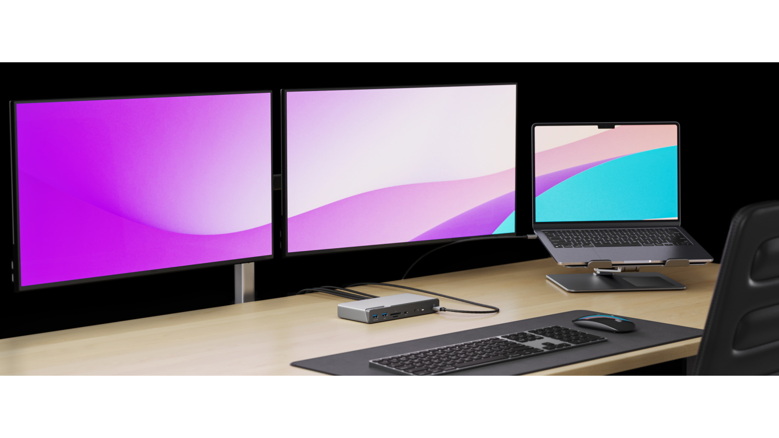 Alogic DV4 Quad Display Universal Docking Station | Harvey Norman