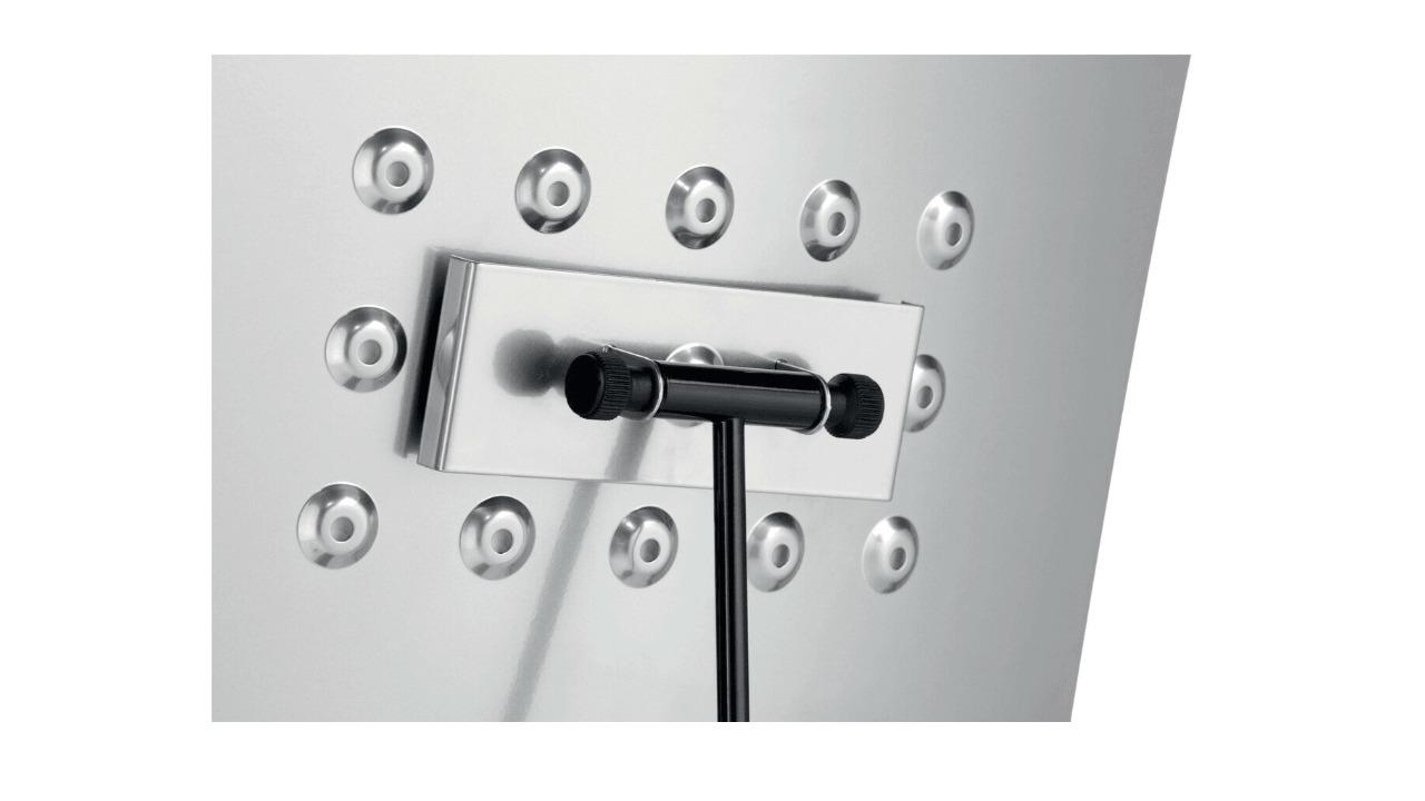 Durable A3 Height Adjustable Tilt Duraview Floor Sign Stand | Harvey Norman