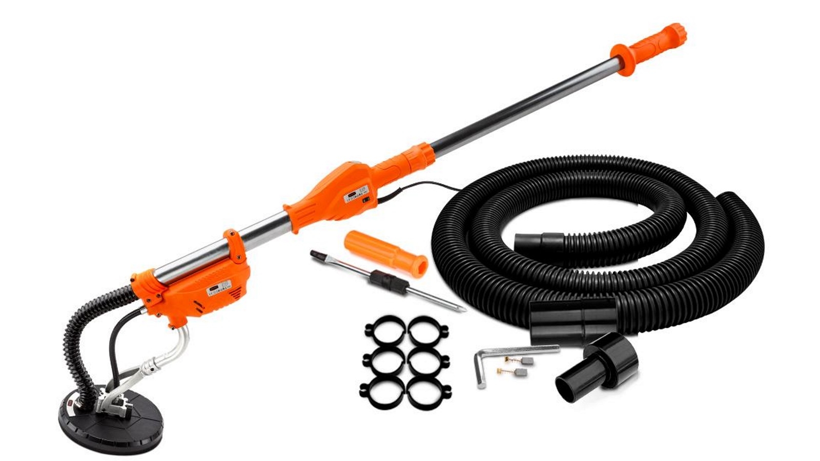 Unimac 800W Drywall Sander Plaster Wall Board Dust Free Disc Gyprock Harvey Norman