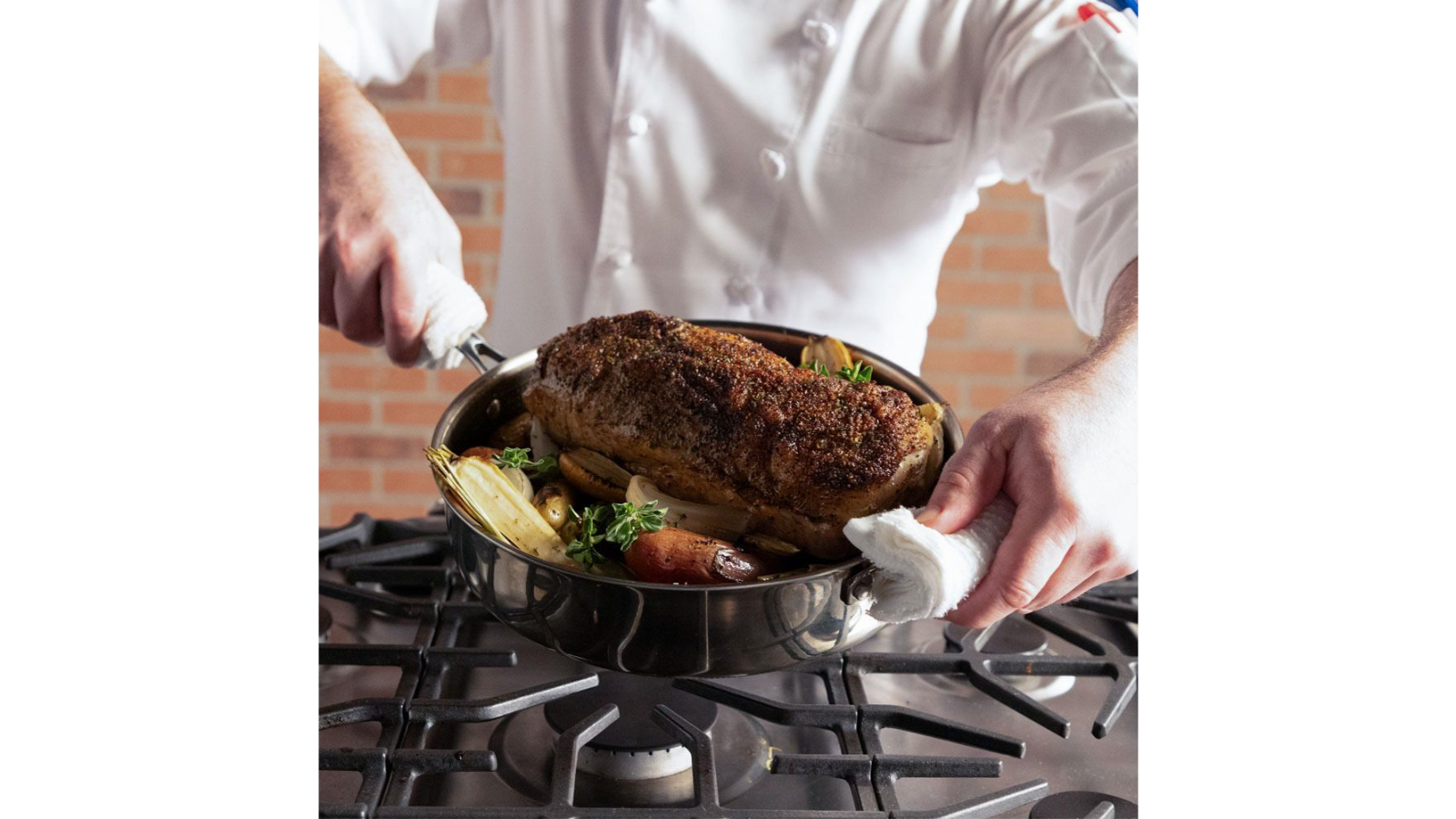 As Seen On TV 5 Piece Hells Kitchen Tri-Clad Cookware Set | Harvey Norman