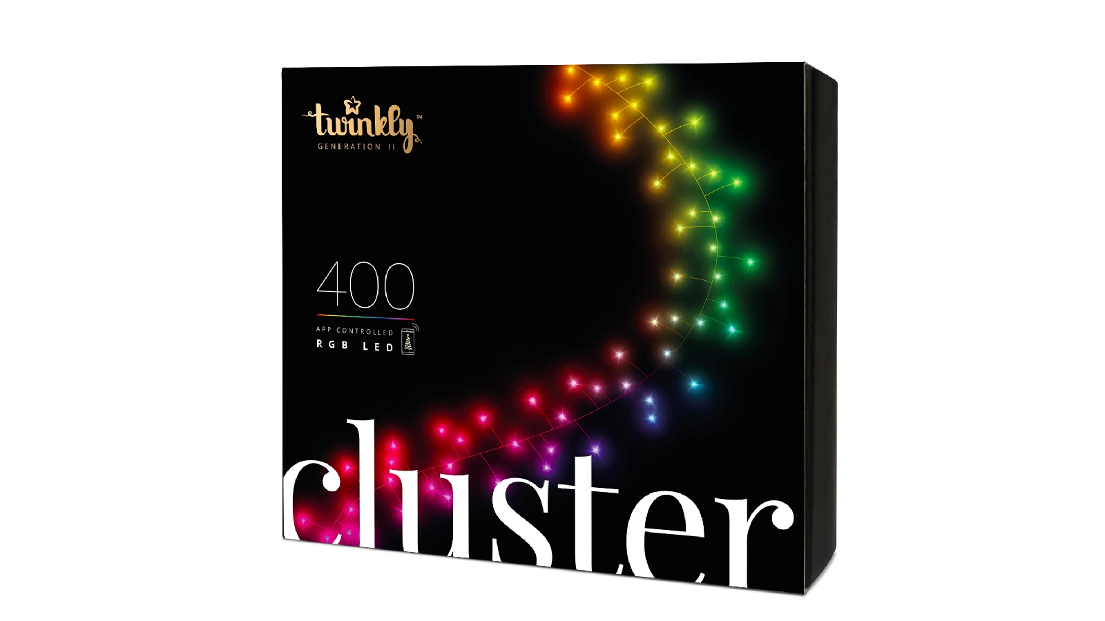 Twinkly Generation II 400 RGB LED Cluster Lights | Harvey Norman