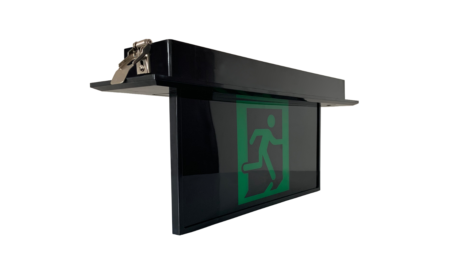 Lawell Recessed Blade Exit Light - Black | Harvey Norman