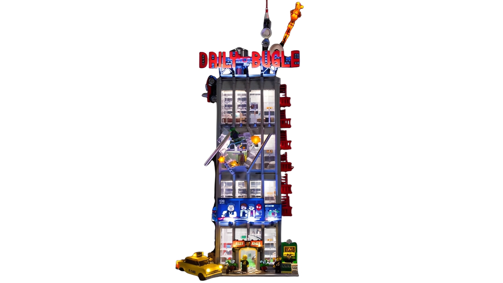 Light My Brick Light Kit for 76178 LEGO Daily Bugle | Harvey Norman