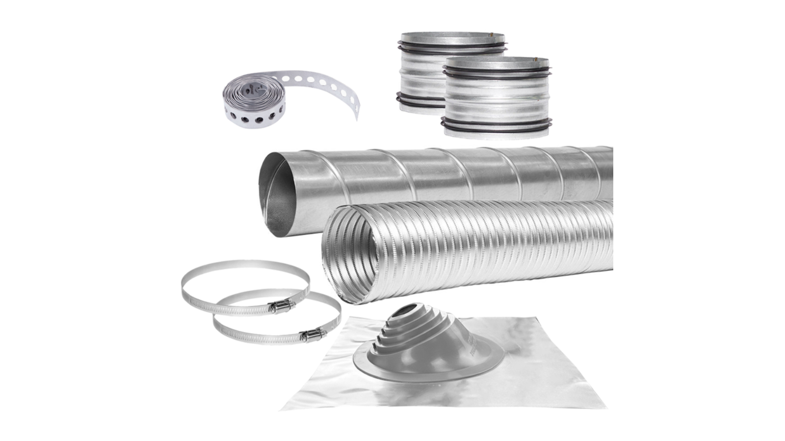 Sirius 15cm Ducting Kit for Extraction Through a Tiled Roof with the ...
