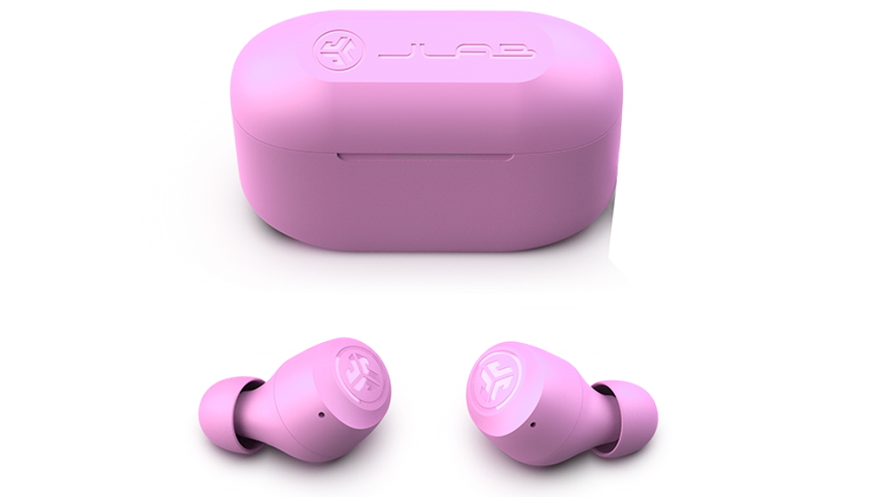 JLab GO Air POP True Wireless Earbuds - Pink | Harvey Norman