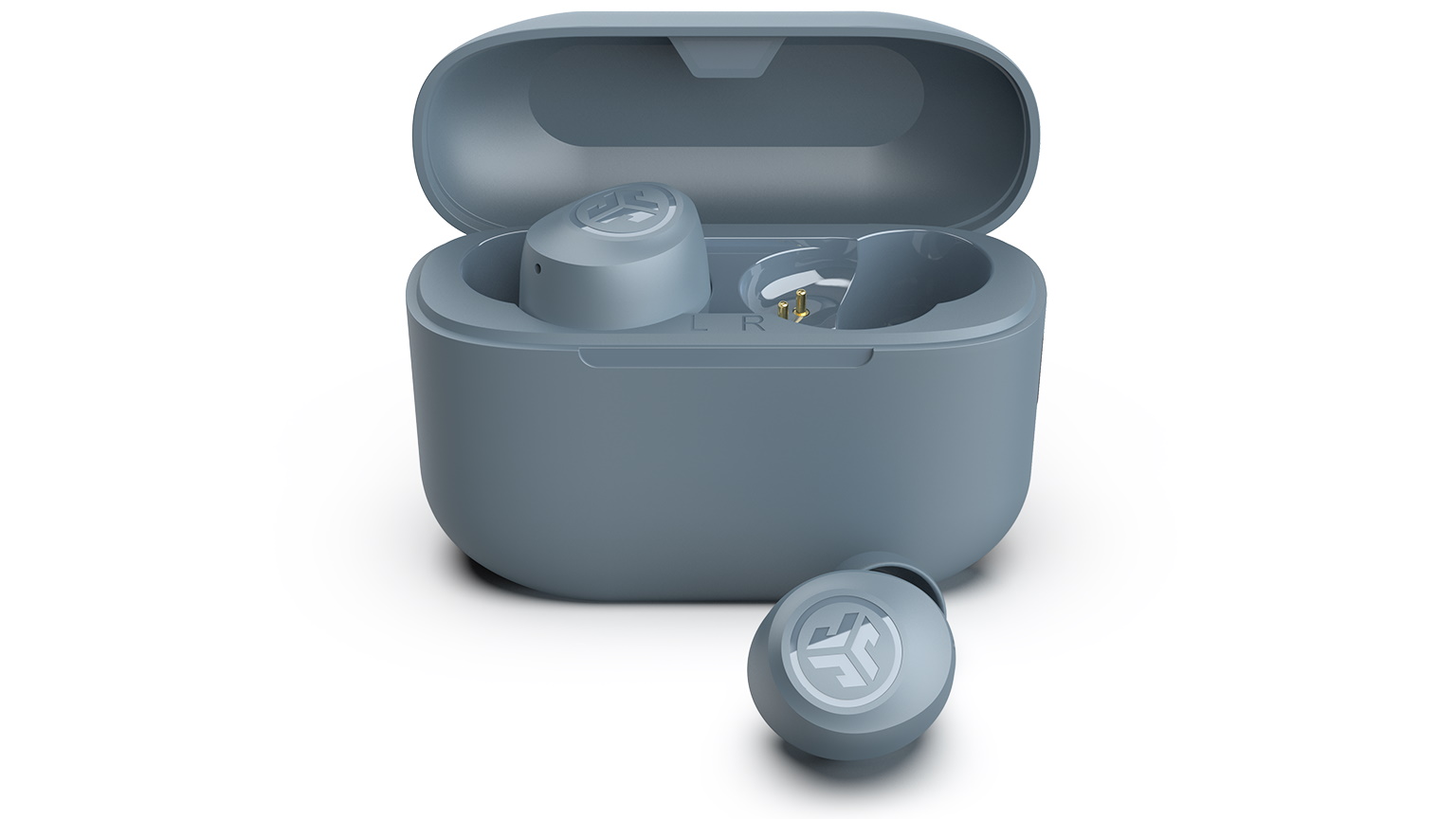 JLab GO Air POP True Wireless Earbuds - Slate | Harvey Norman