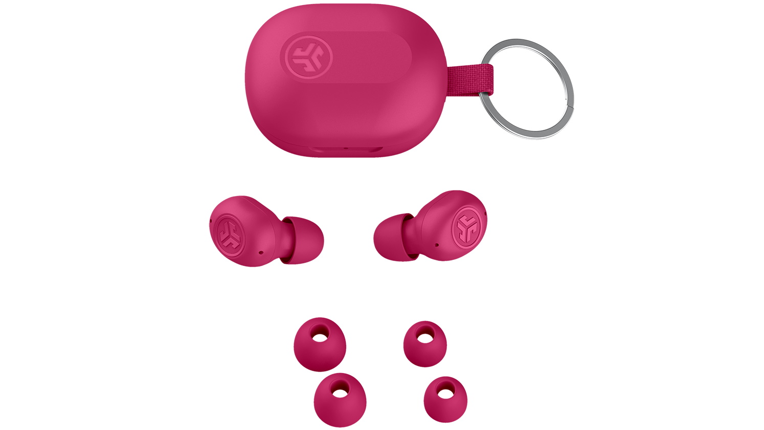 JLab JBuds Mini True Wireless Earbuds - Pink | Harvey Norman