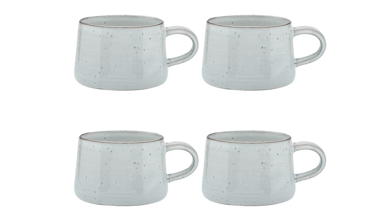 Ecology 4 Piece Ottawa Lichen Stoneware Drinking Mug - 365ml | Harvey ...