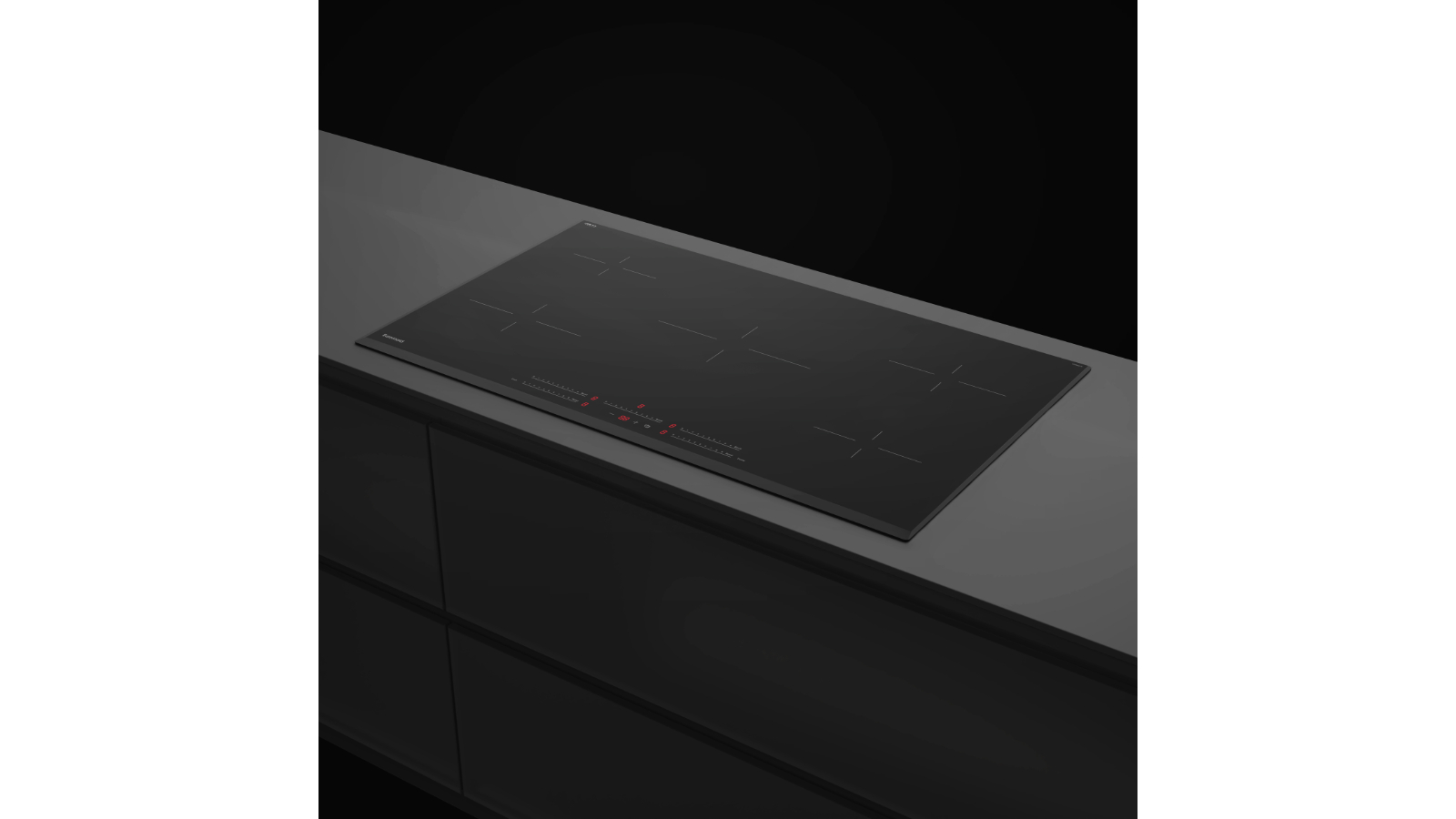 Euromaid 90cm 5 Zone Touch Control Induction Cooktop | Harvey Norman