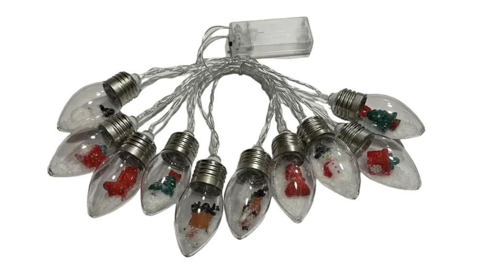 TM Christmas Snow Globe String Light | Harvey Norman