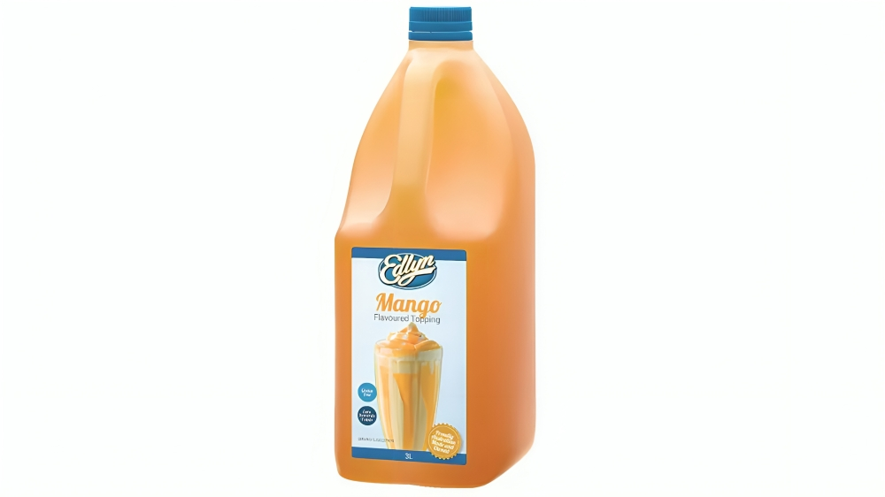 Edlyn Mango Topping Milkshakes Ice Cream Bulk - 3L | Harvey Norman