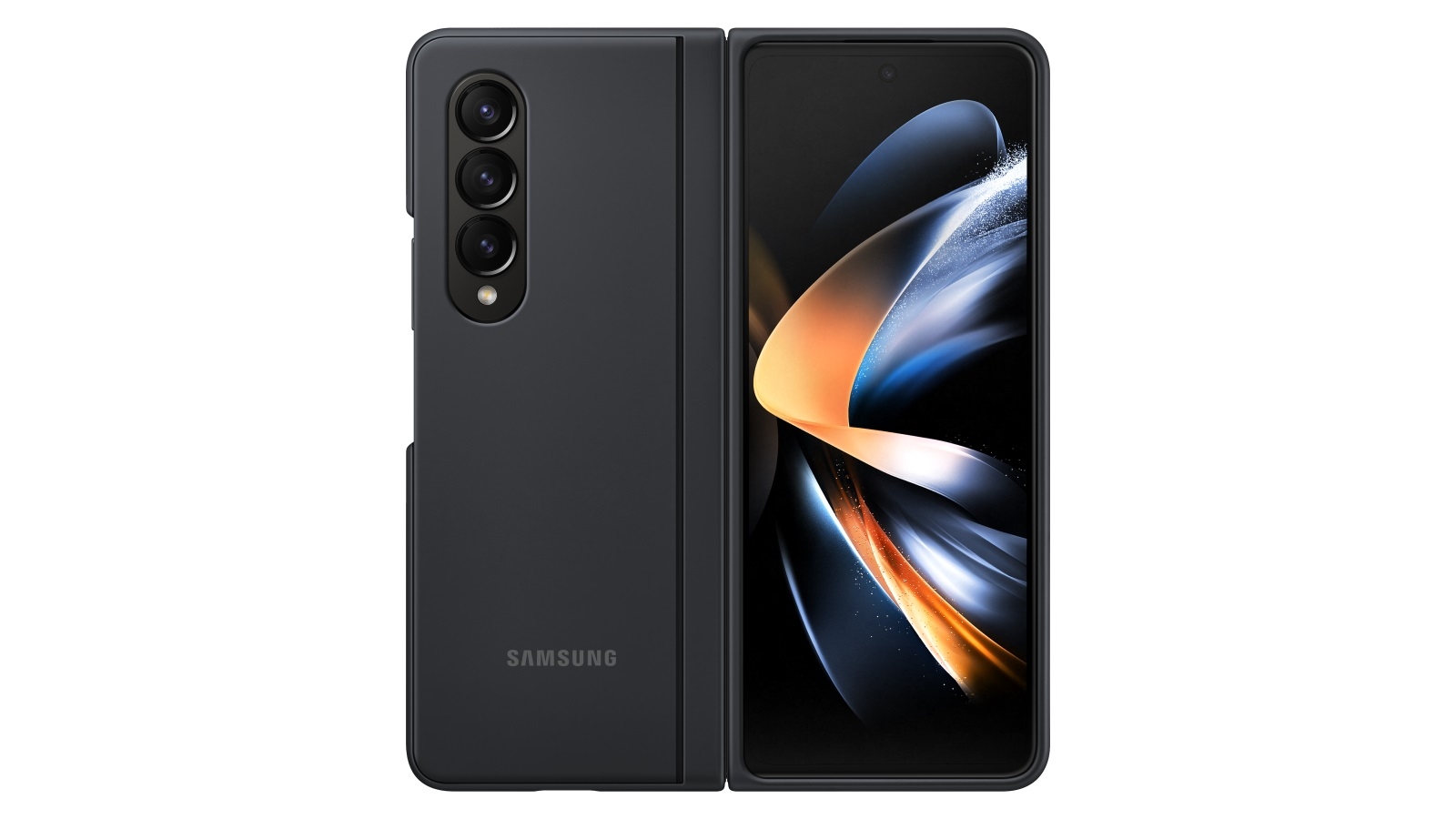 Samsung Galaxy Z Fold4 Slim Standing Cover - Black | Harvey Norman