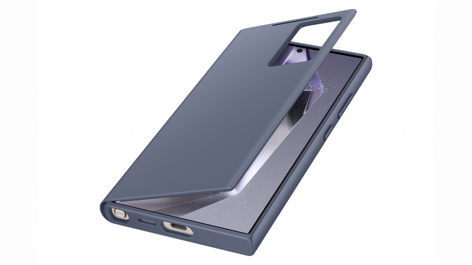 Samsung Galaxy S24 Ultra Smart View Wallet Case - Violet | Harvey Norman