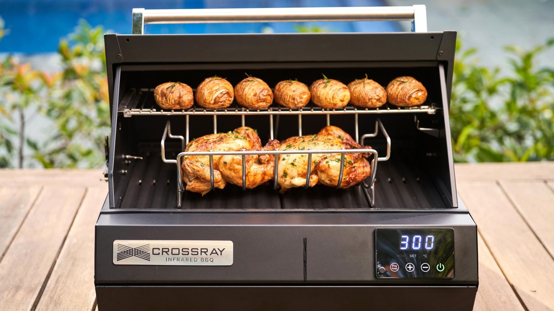 Crossray 'eXtreme' 2.2kW Electric Outdoor Kitchen - Package 2 | Harvey ...