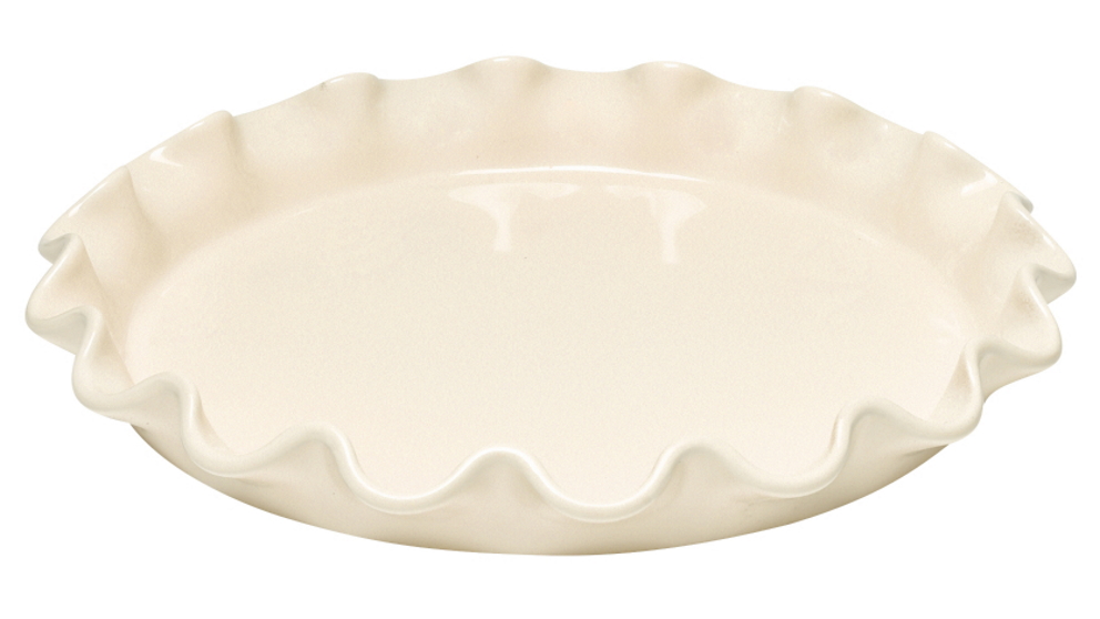 Emile Henry Ruffled Tart Dish - Clay | Harvey Norman