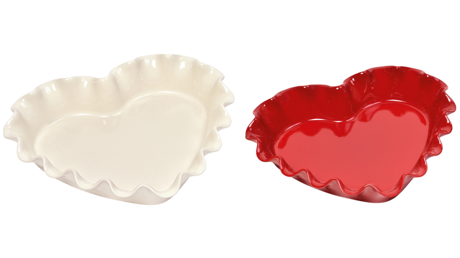 Emile Henry Ruffled Heart Dish | Harvey Norman