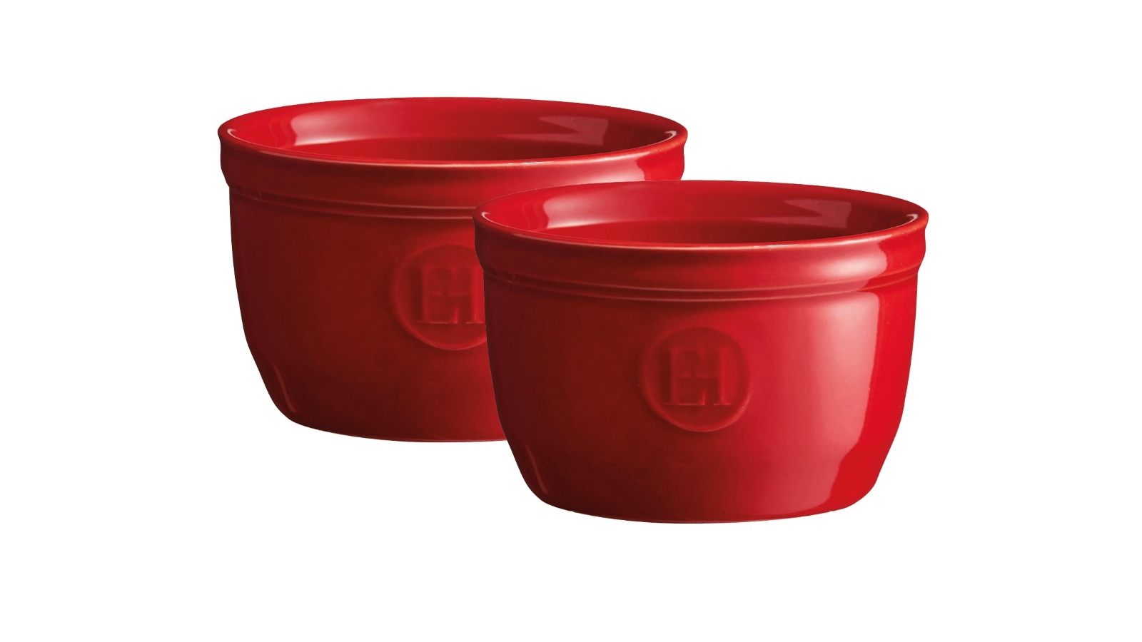 Emile Henry Set of 2 9cm Ramekin - Burgundy | Harvey Norman